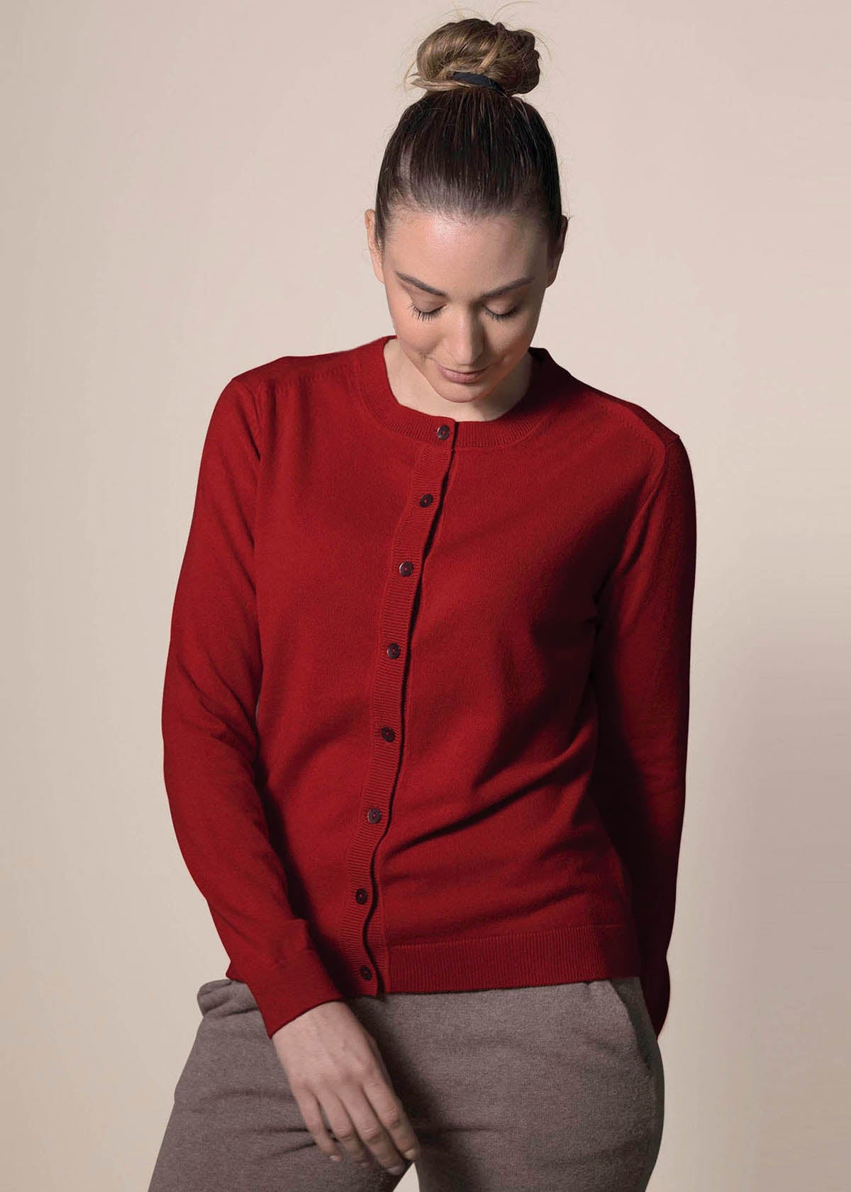 ATHENA | Our Baby Cashmere Crew Cardigan